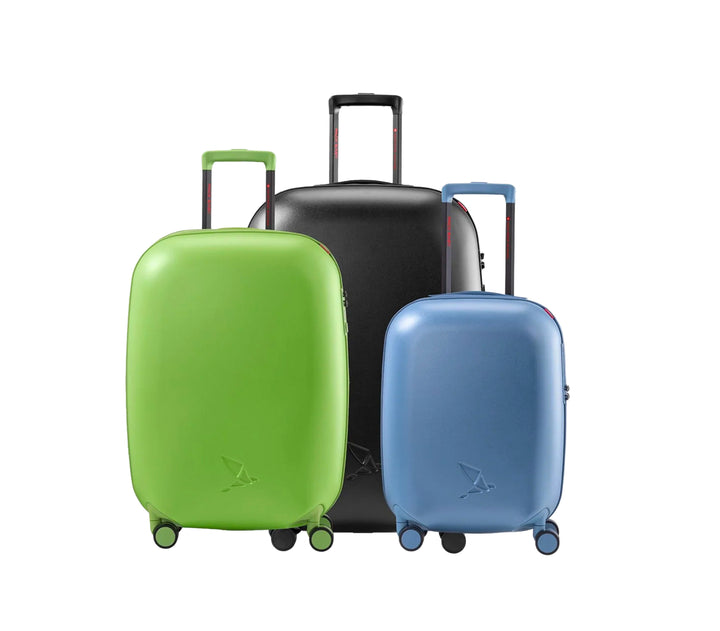 Cabin trolleys, high-quality suitcases and leather bags from...