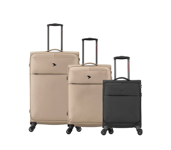 Cabin trolleys, high-quality suitcases and leather bags from...